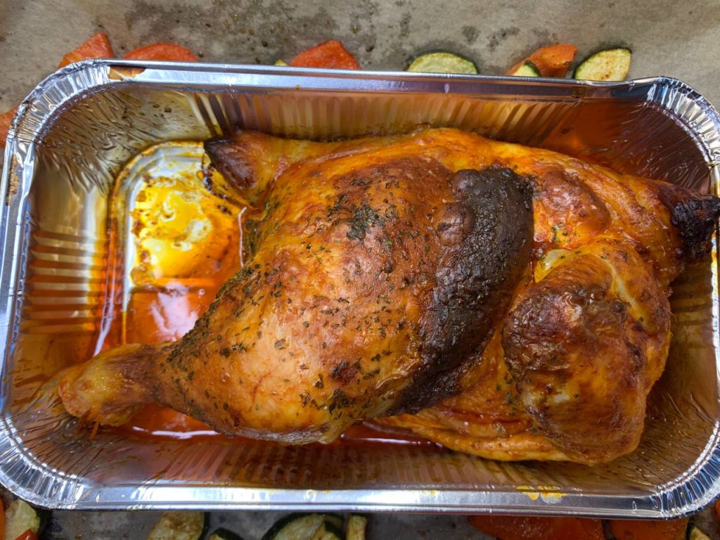Hahnchen Im Backofen Umluft Oder Ober Unterhitze