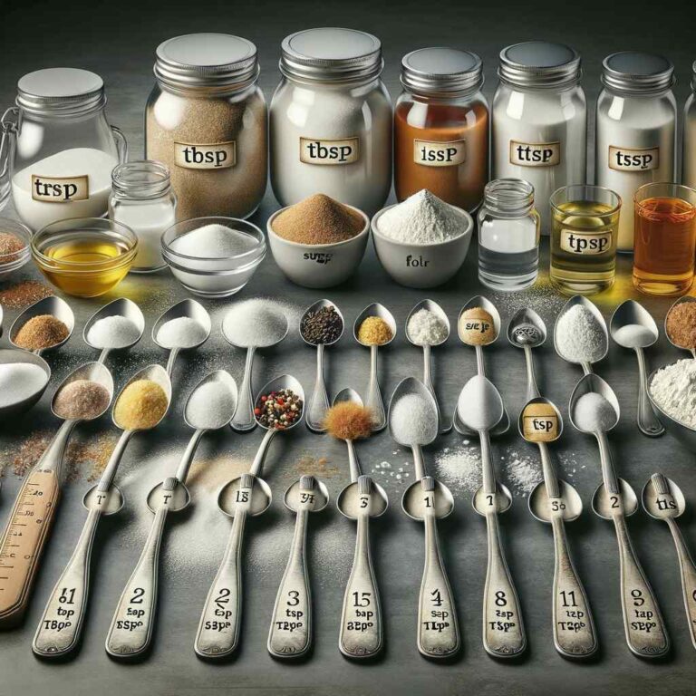 Was bedeutet Tbsp & Tsp im Rezept? - Aufklärung