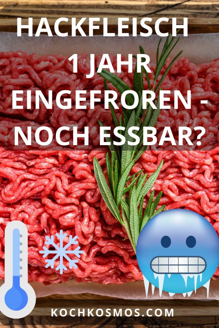 Hackfleisch 1 Jahr eingefroren - noch essbar?