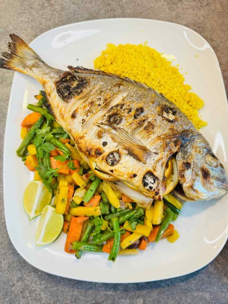 Dorade im Ofen grillen
