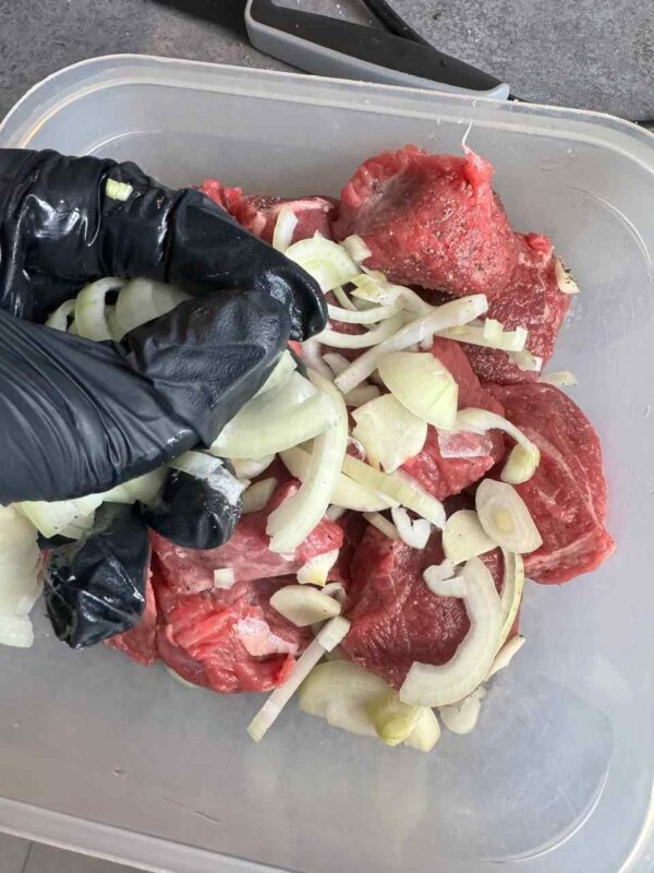 Falsches Rinderfilet schmoren (zart & weich)